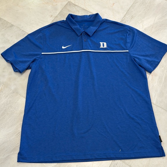 Nike | Shirts | Mens Xl Nike Duke Polo Shirt | Poshmark